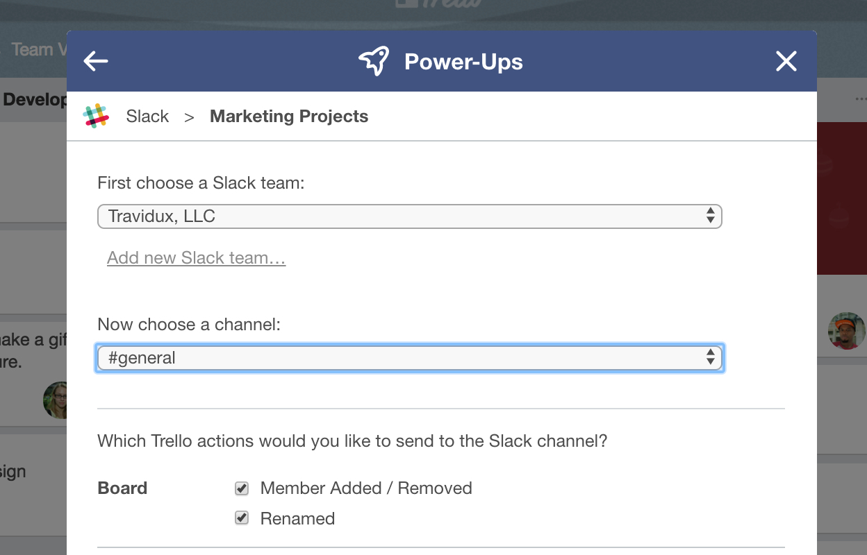 Slack Power-Up | Trello